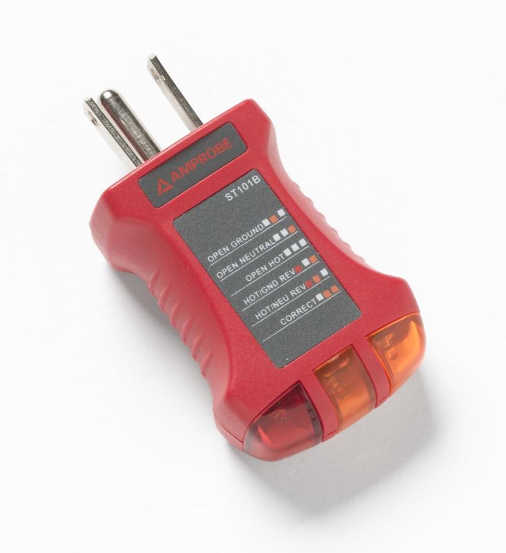 Amprobe Receptacle Tester ST-101B - Acme Tools