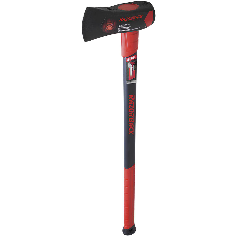 Razorback 8 Lbs Steel Head Splitting Maul with 34 In. Fiberglass Handle ...