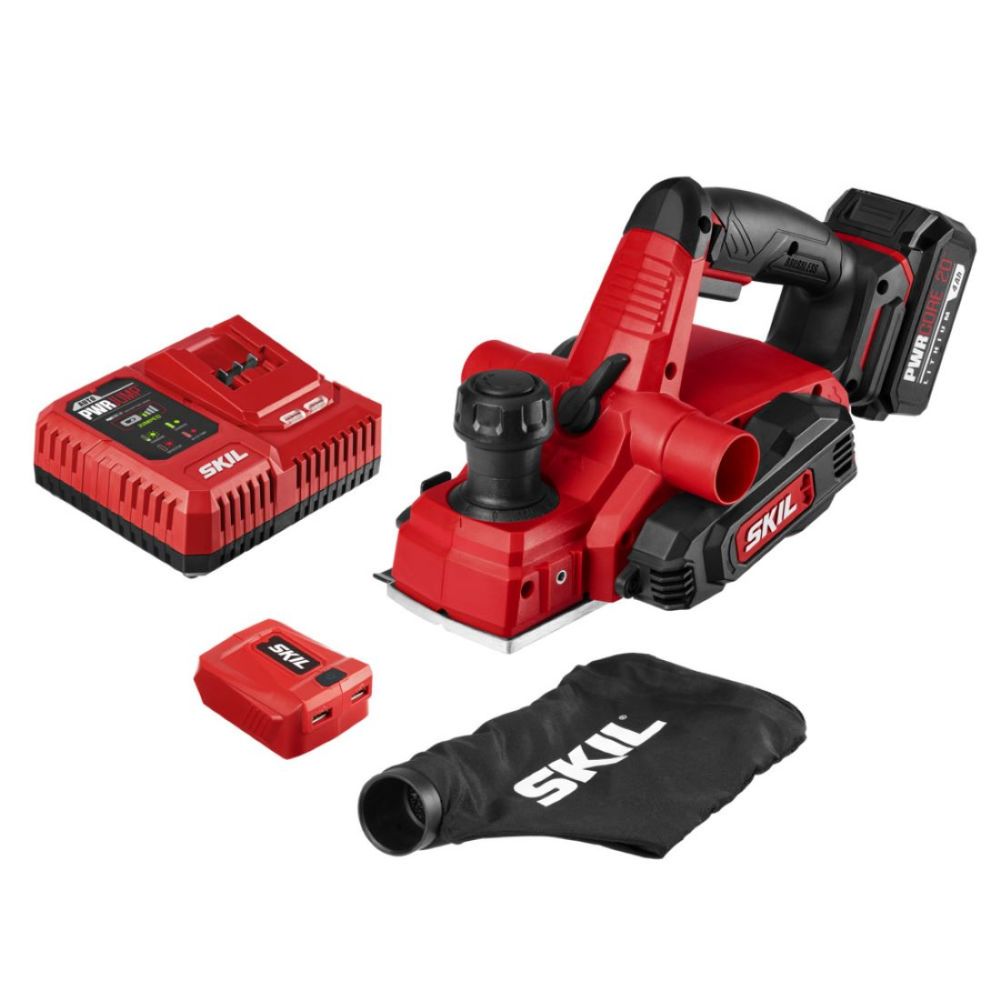 SKIL PWRCORE 20 Brushless 20V 3 1/4in Planer Kit PL5938-1A from SKIL ...
