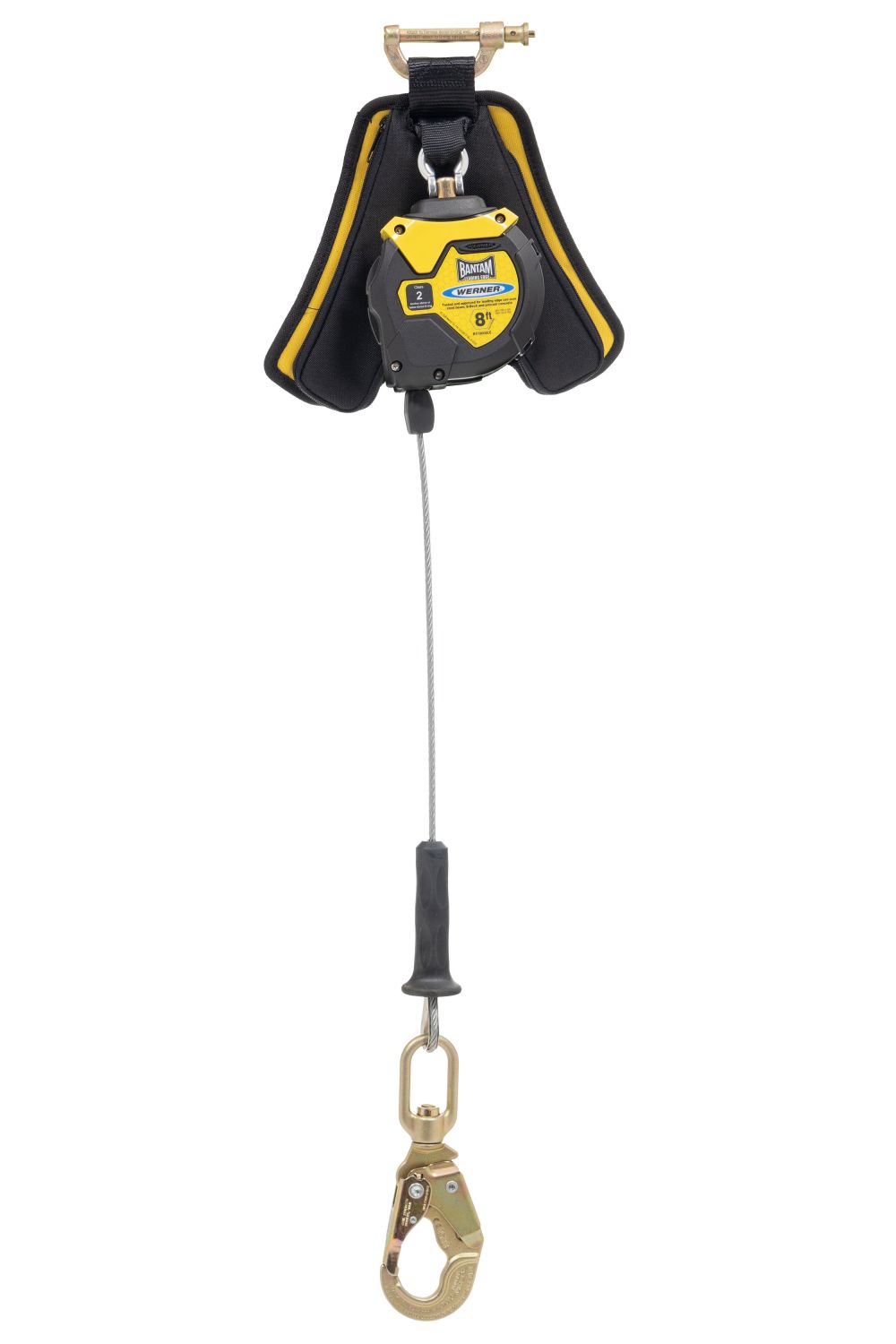 Werner 8ft Bantam Leading Edge Self Retracting Lifeline R410008LE ...