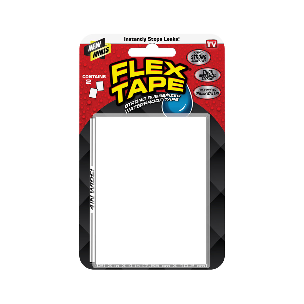 Flex Seal Flex Tape Mini - White TFSWHTMINI - Acme Tools