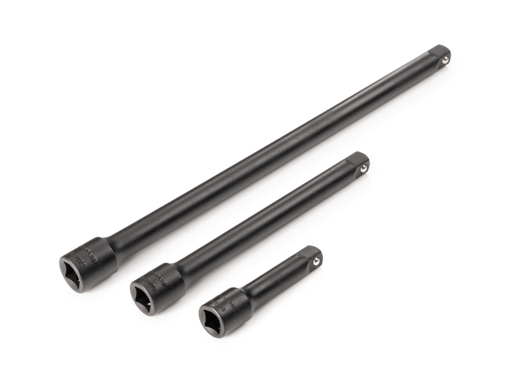 Tekton 3/8 Inch Drive Impact Extension Set, 3-Piece (3, 6, 10 Inch ...