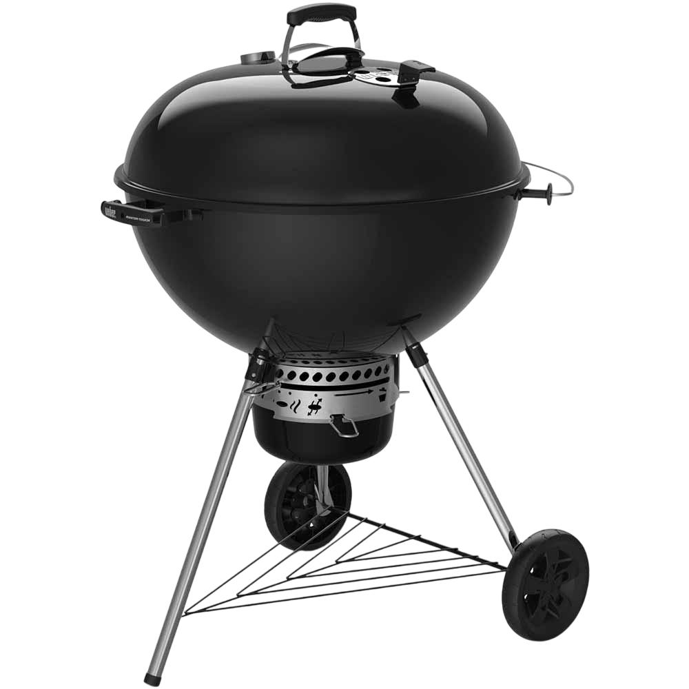 Weber 26 Inch Black 588 Square Inch Cooking Area Master-Touch Charcoal ...
