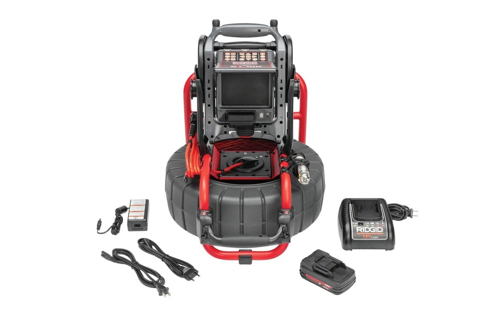 Ridgid SeeSnake Compact M40 Camera System with Monitor Battery ...