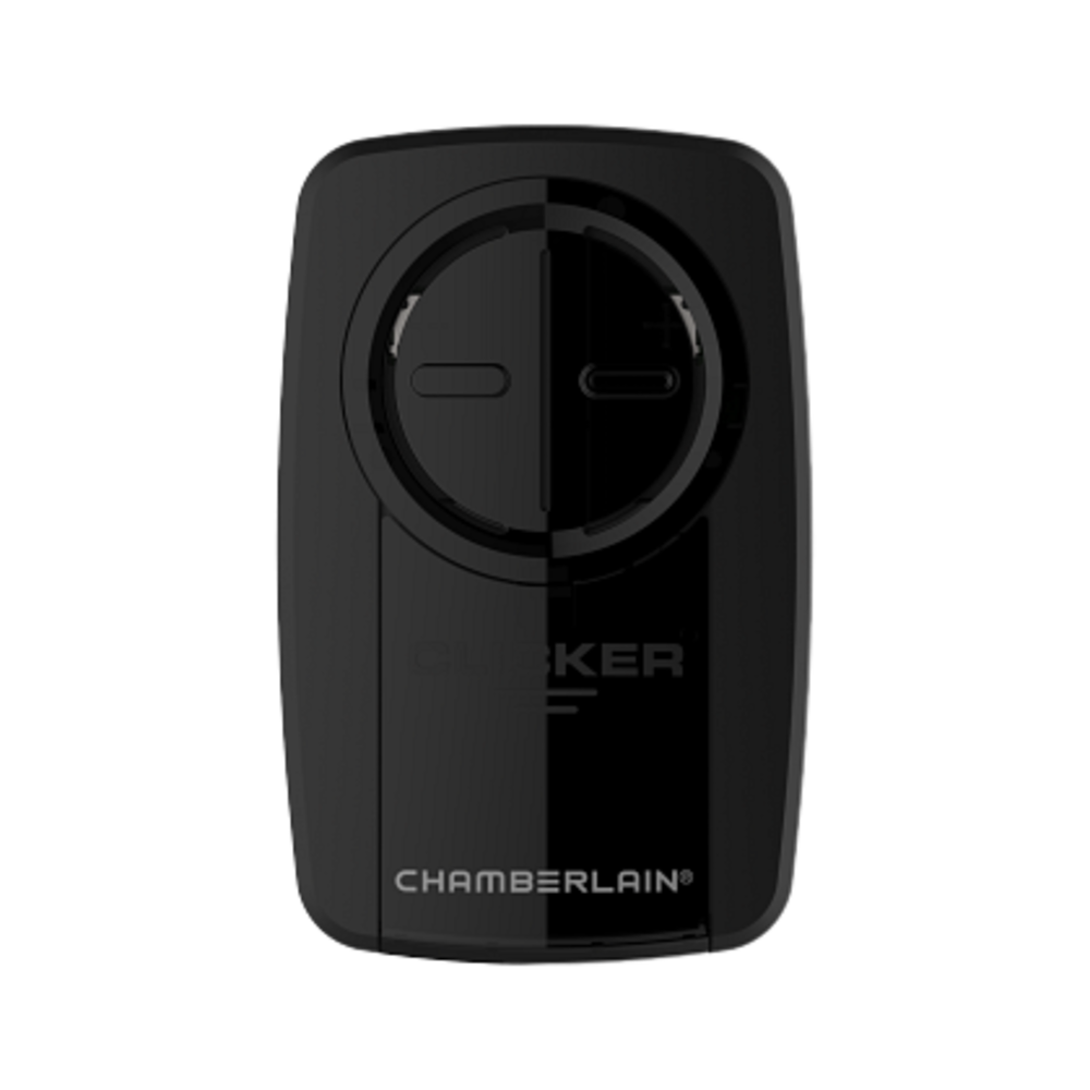 Chamberlain Universal Clicker 2 Button Garage Door Remote Black KLIK5U ...